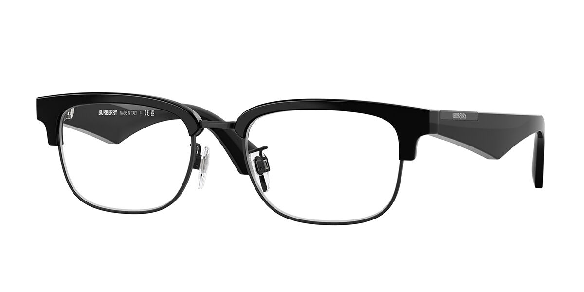 Burberry BE2424D Asian Fit 3001 Linha da sobrancelha Preto óculos ...