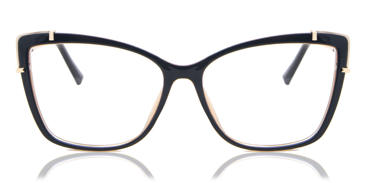 SmartBuy Collection Hadlea HG60021 C4 Oversized Marrom Escuro óculos ...