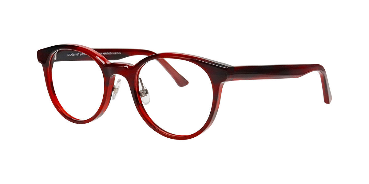 Prodesign 4785 4024 Oval Demi Red Horn óculos | OculosWorld Brasil