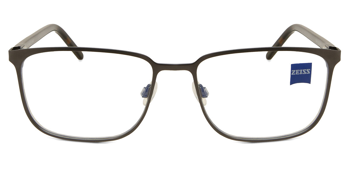 Zeiss ZS22400 070 Retangular Matte Gunmetal óculos | OculosWorld Brasil